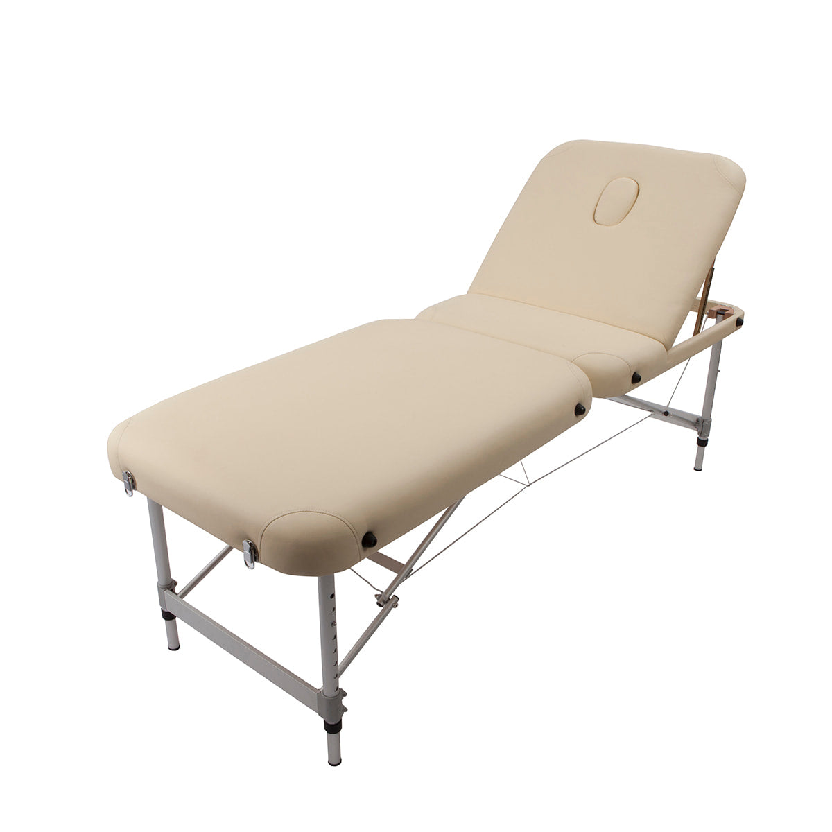 Super-lightweight Folding Reclining Bed Pro-light White