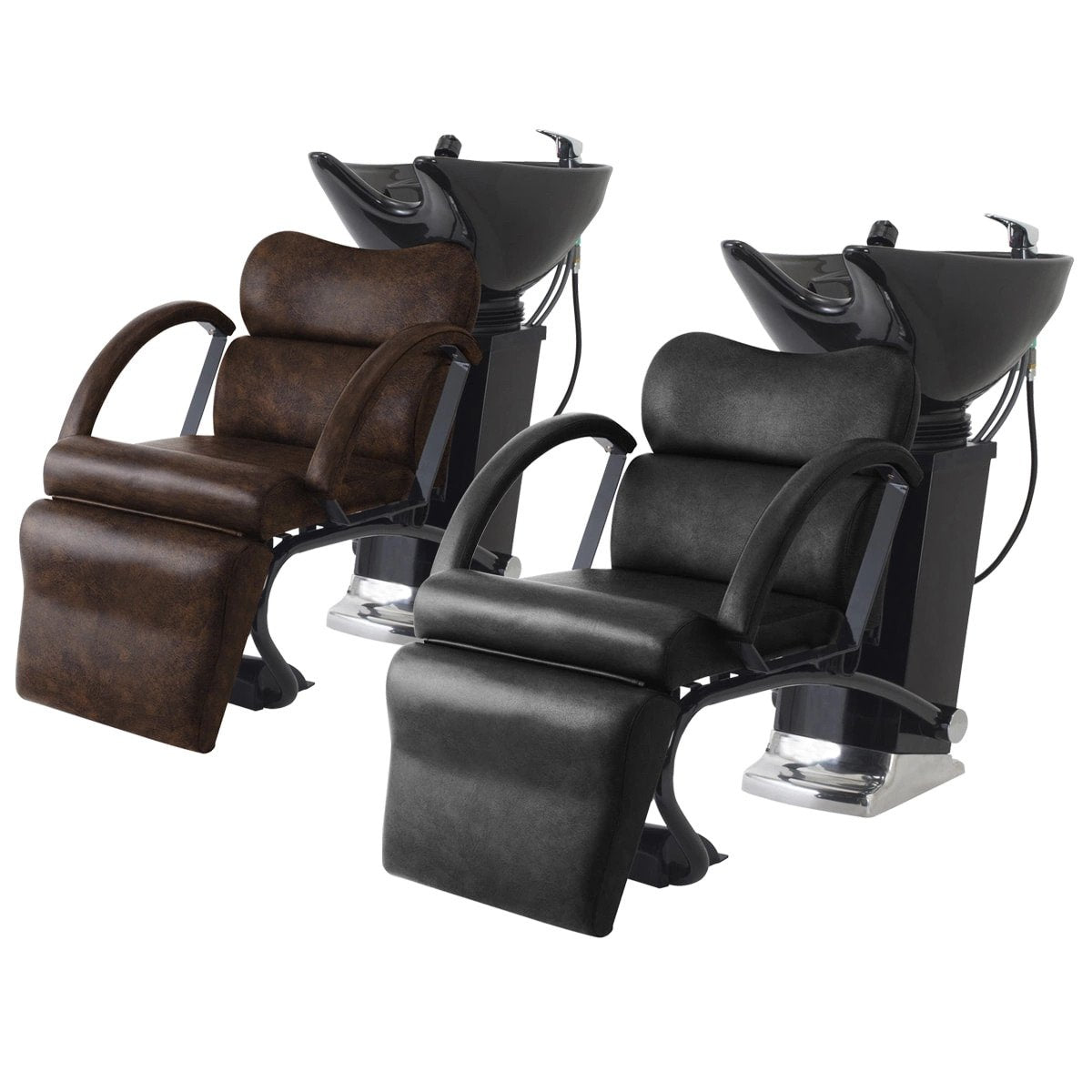 Back Shampoo Unit MR-0420 II (Faucet Set - Made in Japan) Single Level